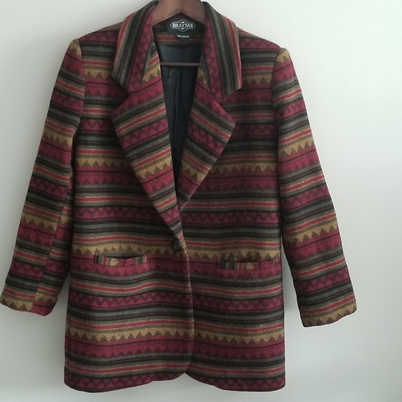 Braetan | Jackets & Coats | Vintage Braetan Southwestern Style Blazer ...